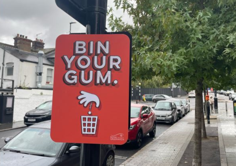 Tackling the sticky issue of chewing gum on our streets